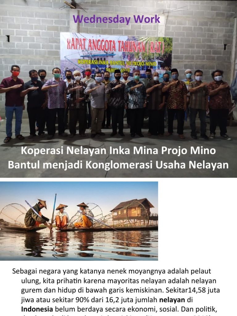 Koperasi Nelayan Inka Mina Berkembang | PDF | Bisnis