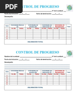 Formato para Control de Purificadora | PDF