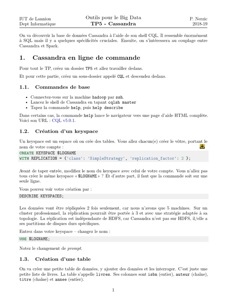 TP 5 | PDF | Apache Spark | Java (Langage de programmation)