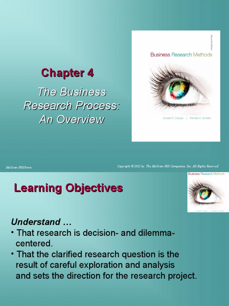 The Business Research Process: An Overview | PDF | Data Analysis | Data