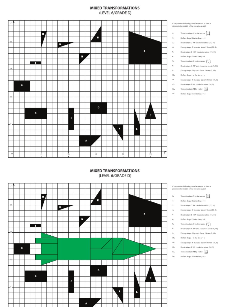 Geometry Transformations Guide | PDF | Rotation | Euclidean Vector