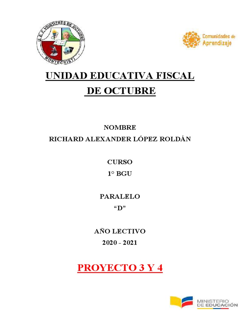Proyecto 3 y 4 Eca Richard Alexander | PDF | Museo | Diseño
