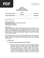 Contoh Replik Penggugat1 (Perdata) | PDF | Hukum