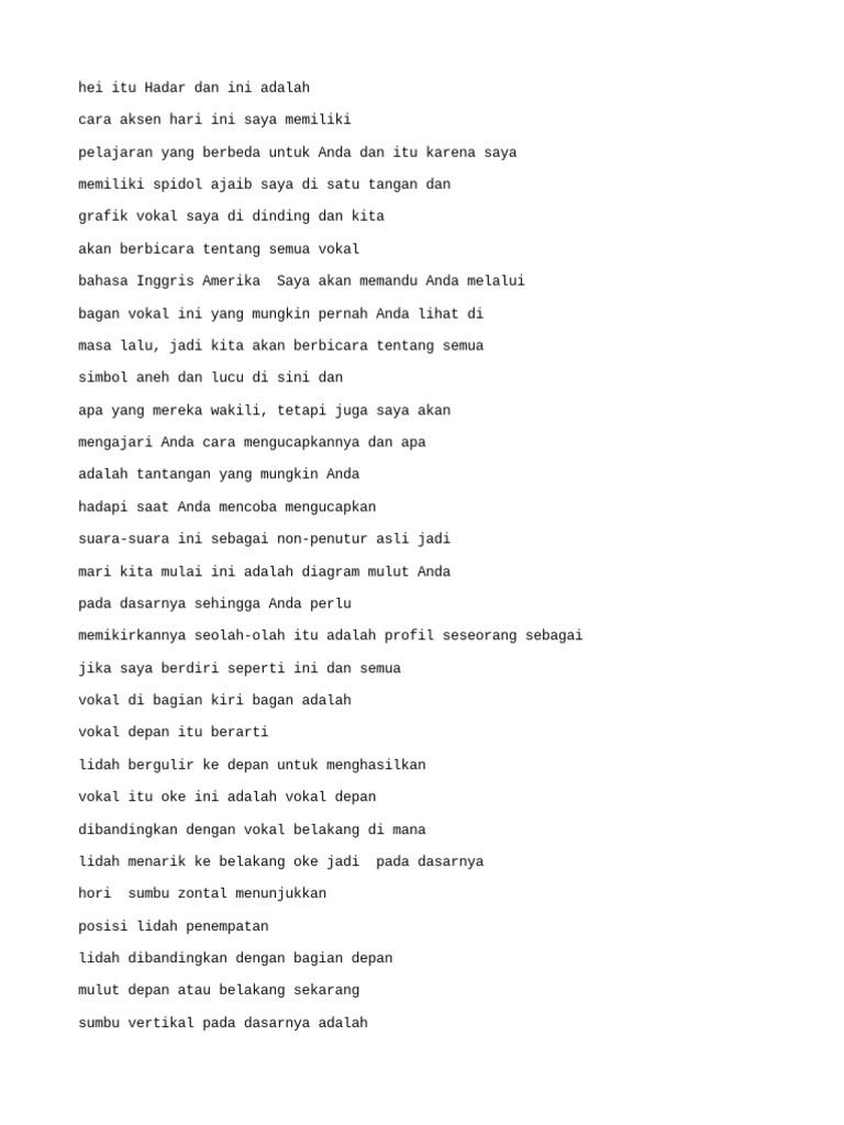 (Indonesian) American English Vowels - IPA Vowel Chart FREE DOWNLOAD ...