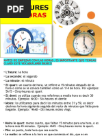 Ejercicios para aprender la hora en francés | PDF