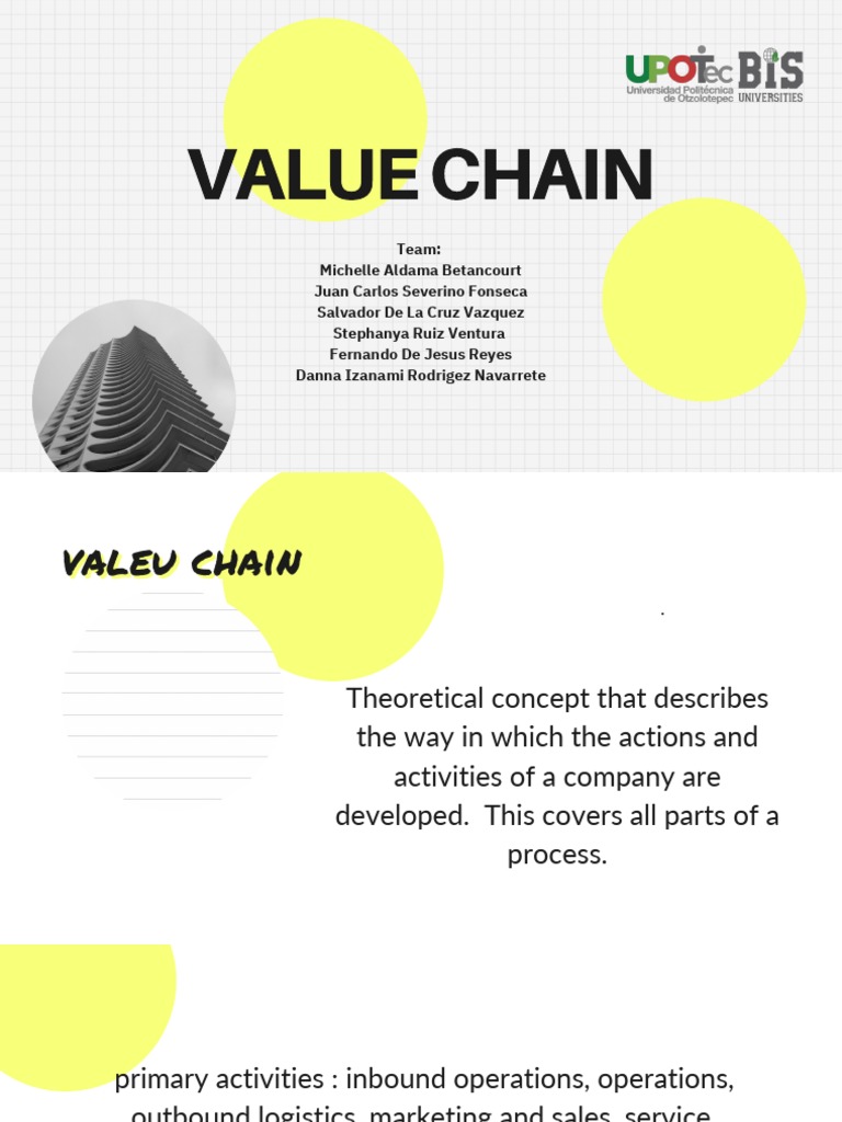 ITAB - What Is A Value Chain | PDF | Small And Medium Sized Enterprises ...