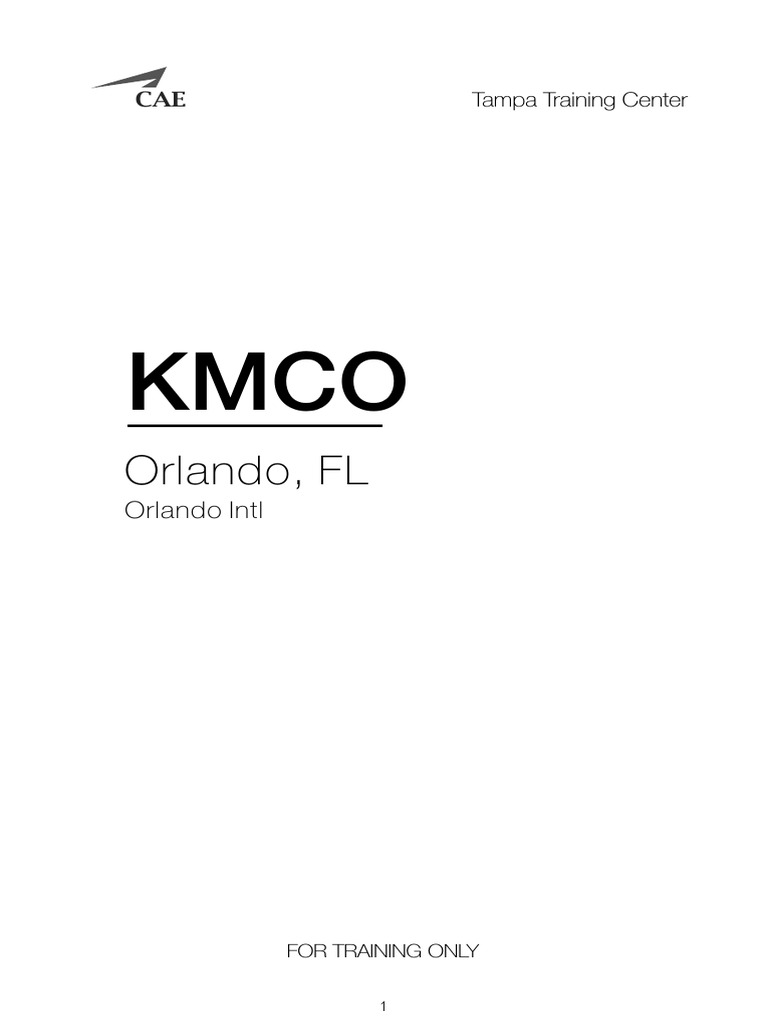 Kmco | PDF | Runway | Aviation
