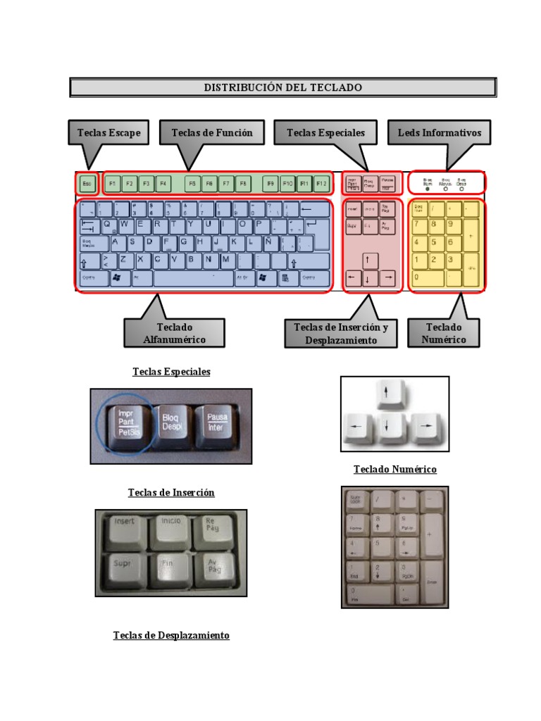 Distribución Del Teclado | PDF