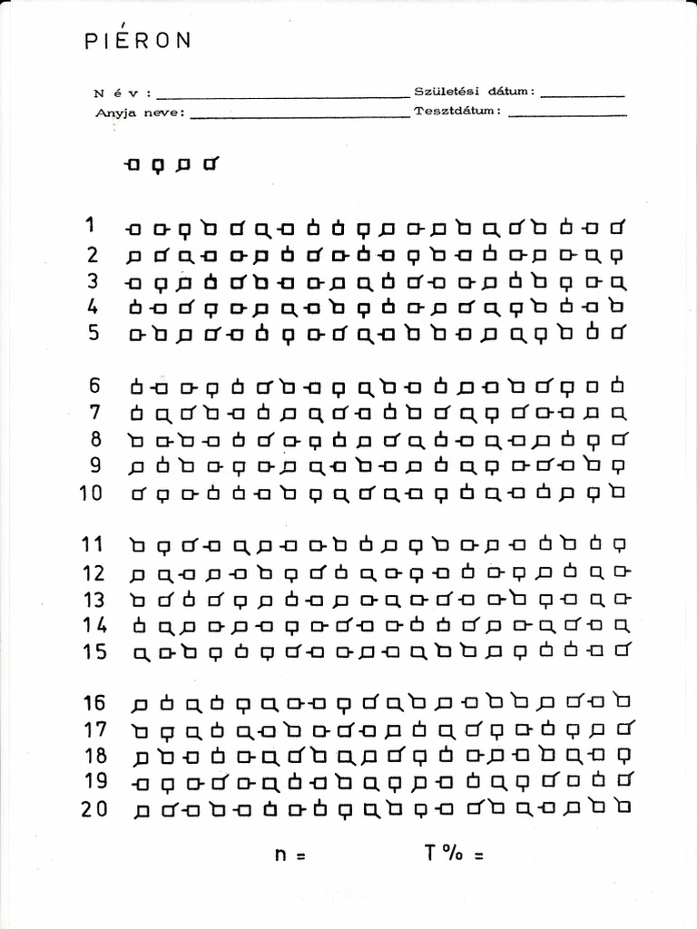 Piéron | PDF