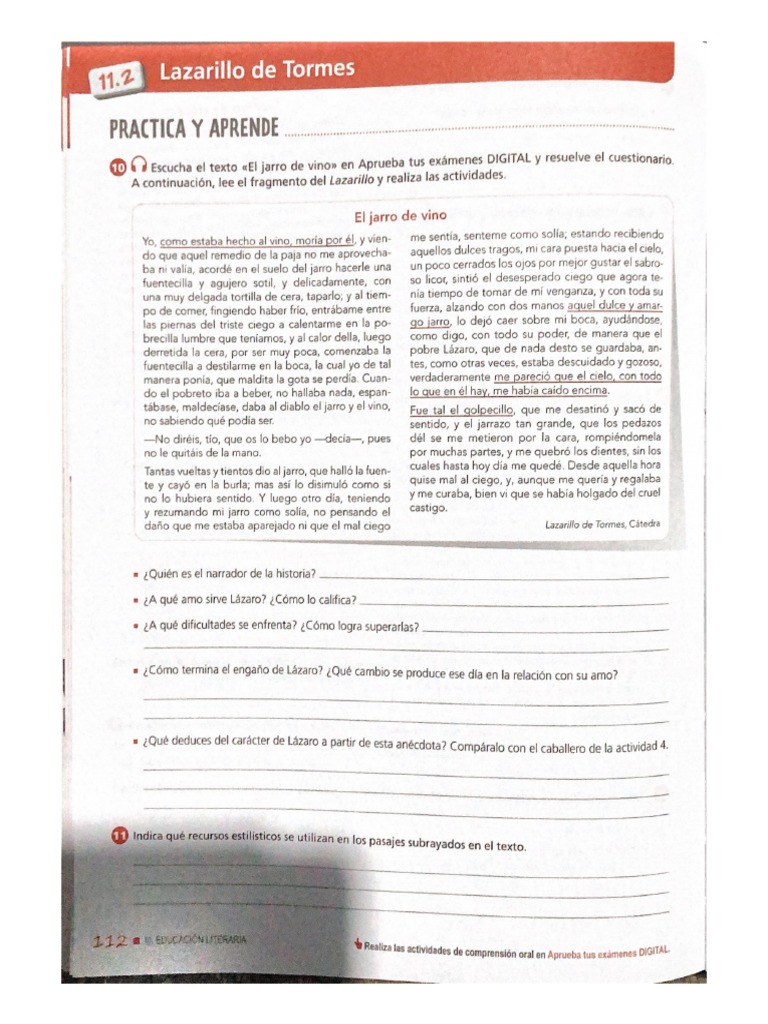 Lazarillo de Tormes | PDF