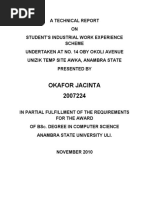 Siwes Report On Web Development | PDF | Html | Html Element