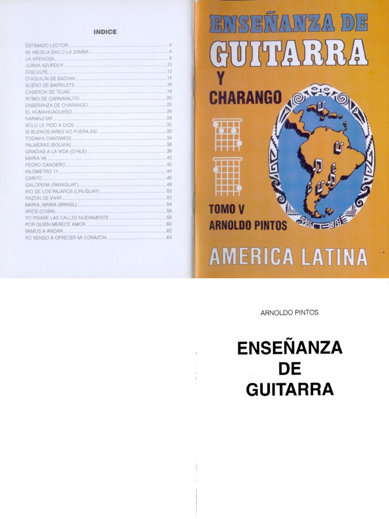 Enseñanza de Guitarra 05 América Latina | PDF