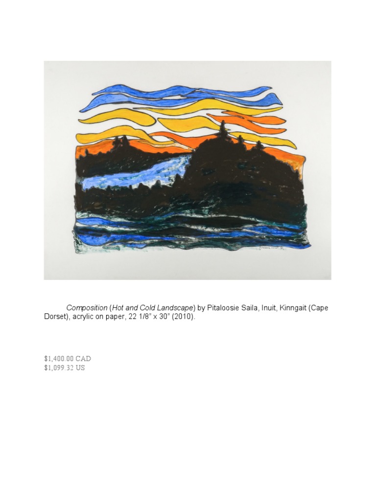 Hot and Cold Landscape | PDF