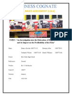 POB SBA Sample | PDF | Survey Methodology | Motivational