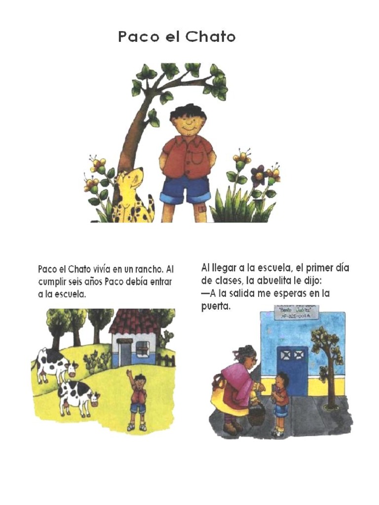 Paco El Chato Lectura 1 2 | PDF