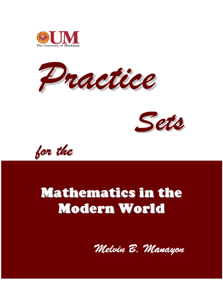 MMW Practice Sets | PDF