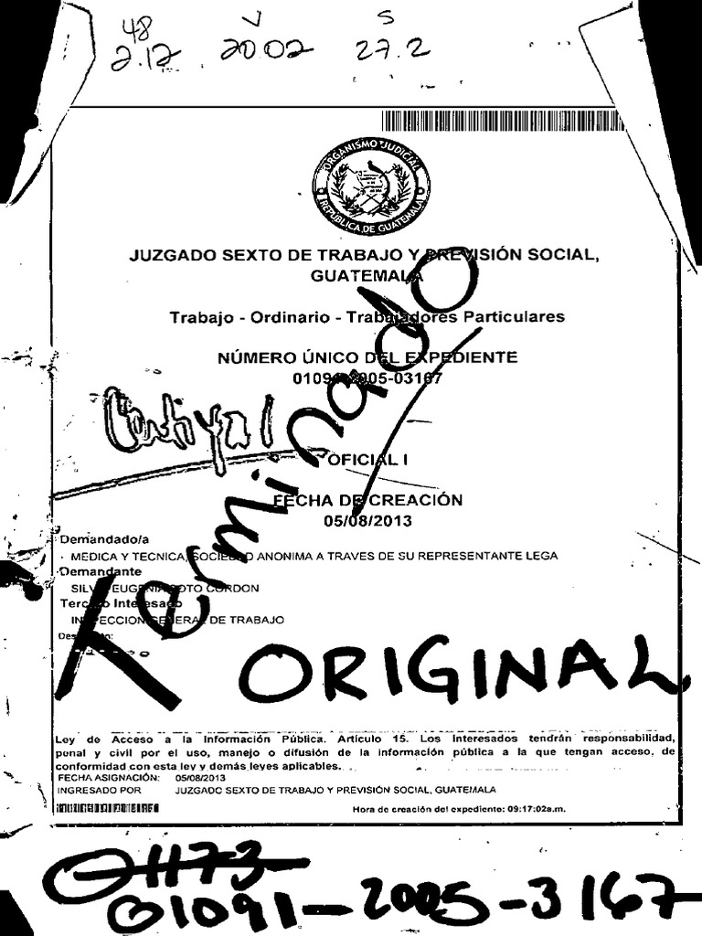 Expediente Laboral | PDF