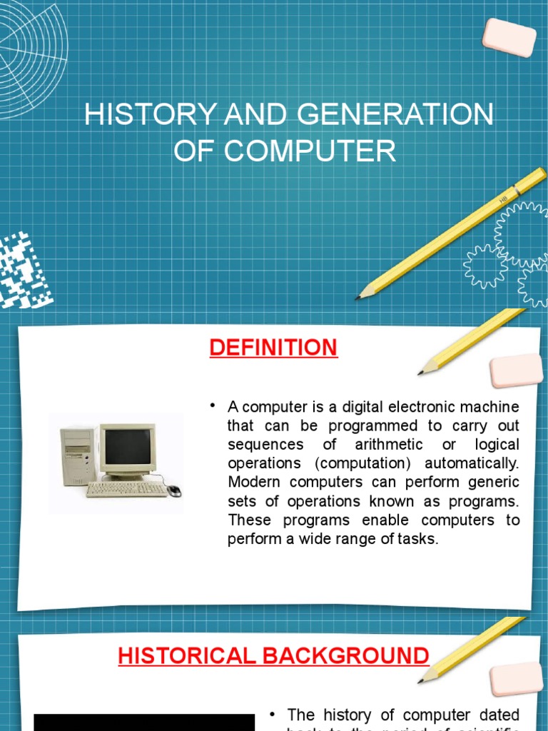 History and Generation of Computer | PDF | Computing | Computer Hardware