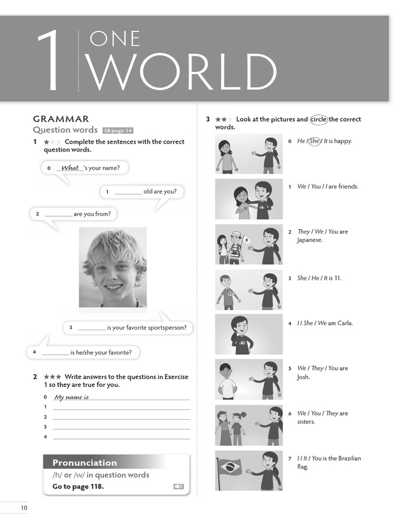 Unit 1 - Workbook | PDF | Linguistics