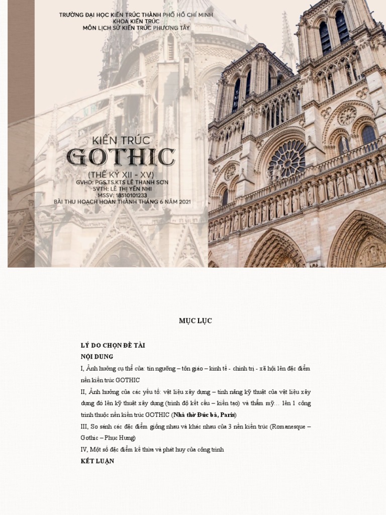 Gothic Architecture | PDF