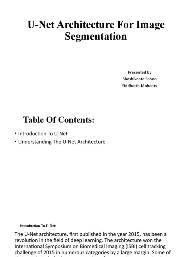 U Net Architecture For Image Segmentation Pdf Image Segmentation Computational Neuroscience 