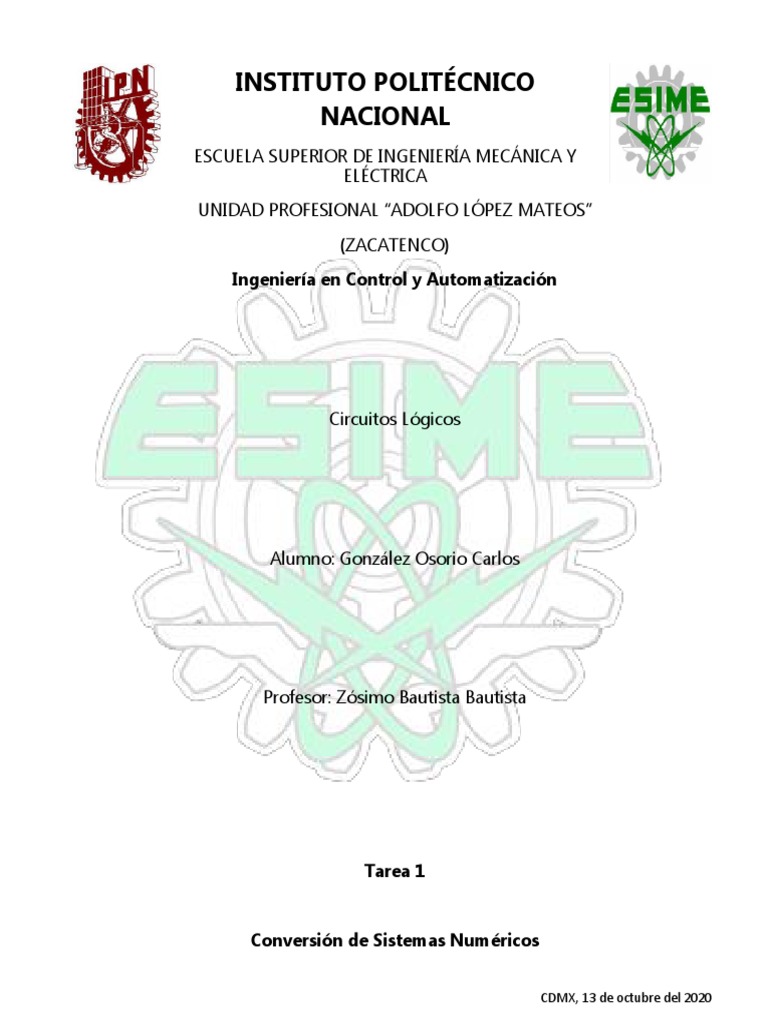 Conversión de Sistemas Numéricos | PDF | Decimal | Poco Conversión de Sistemas Numéricos | PDF | Decimal | Poco