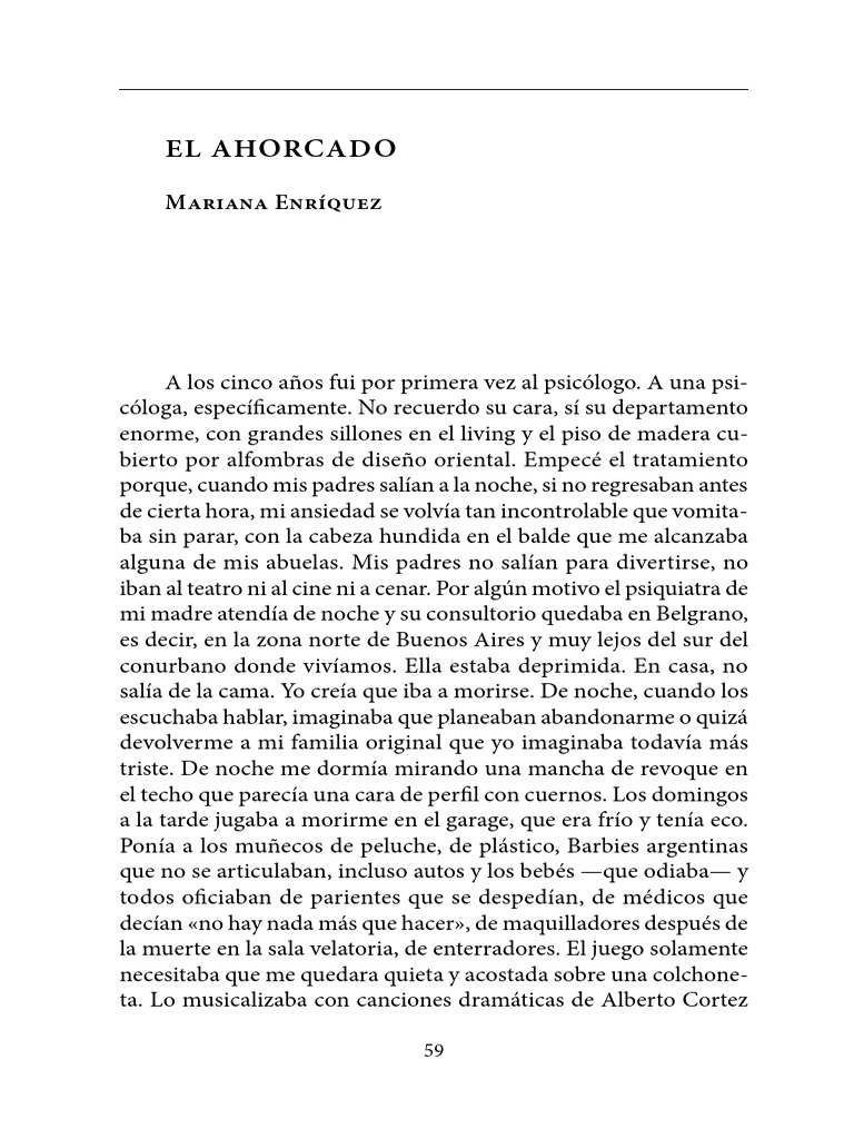 El Ahorcado | PDF