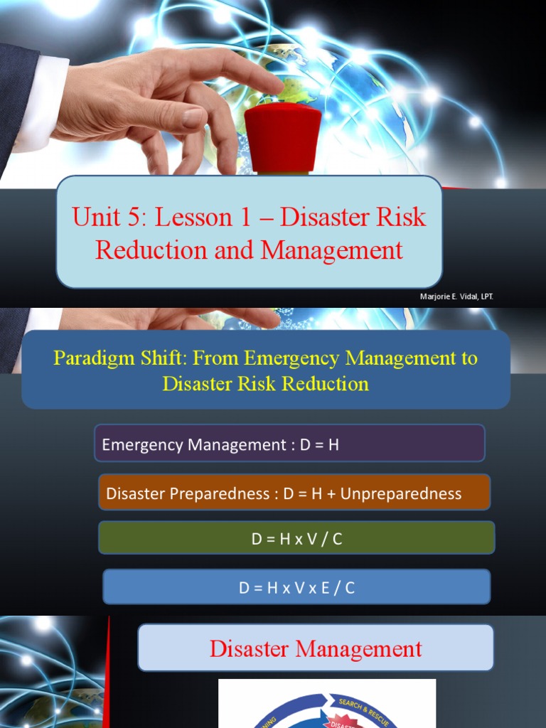 Lesson 1 Disaster Risk Reduction | PDF | Disaster Risk Reduction ...