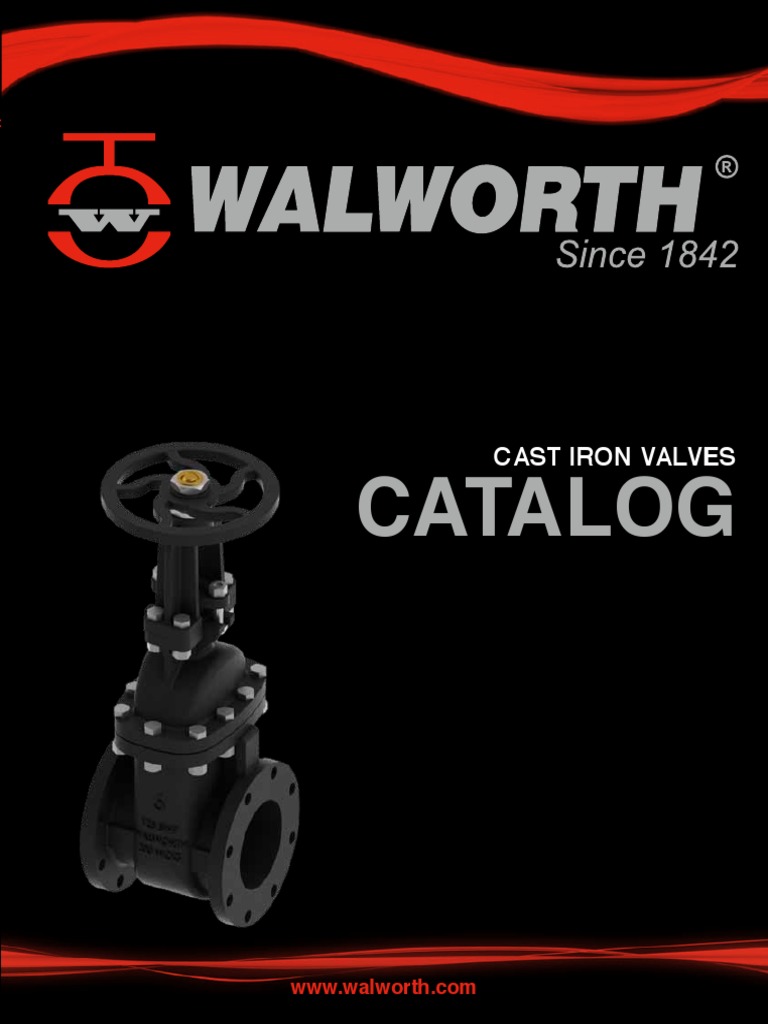 Walworth Cast Iron Valves | PDF | Valve | Screw