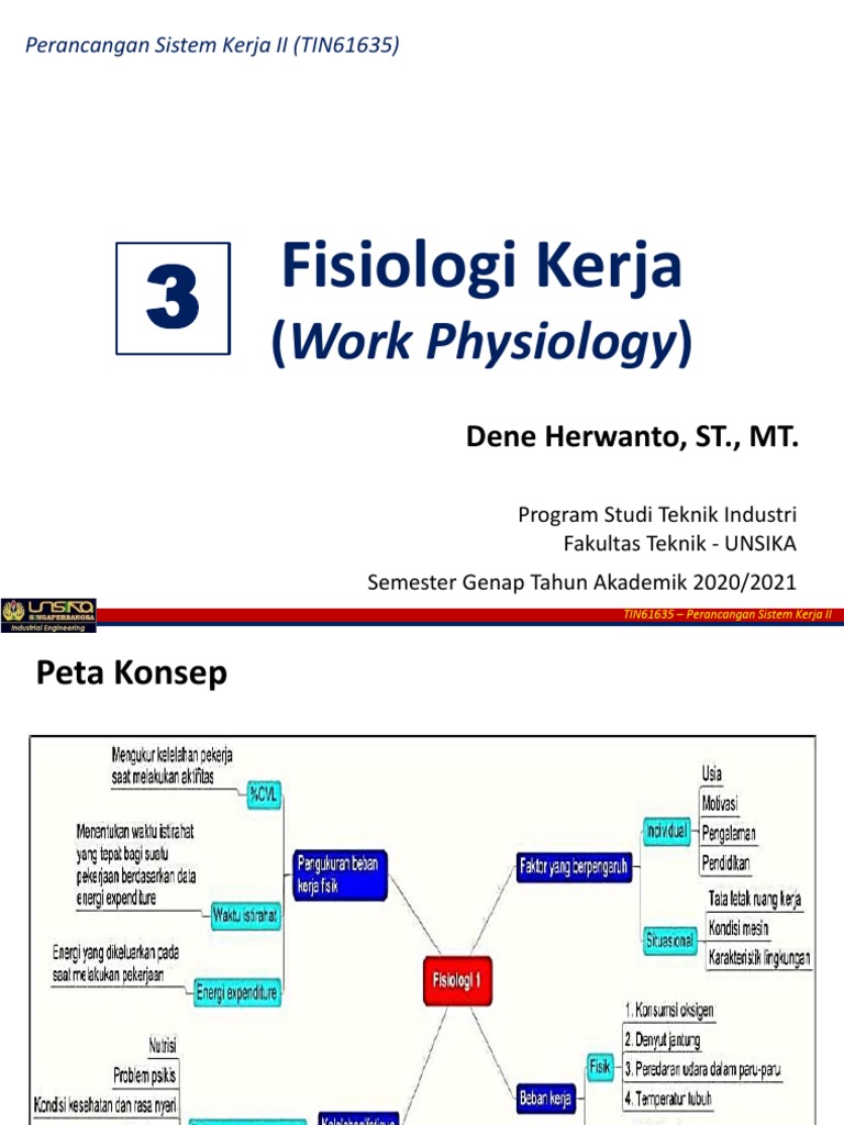 PSK2 03-Fisiologi Kerja | PDF