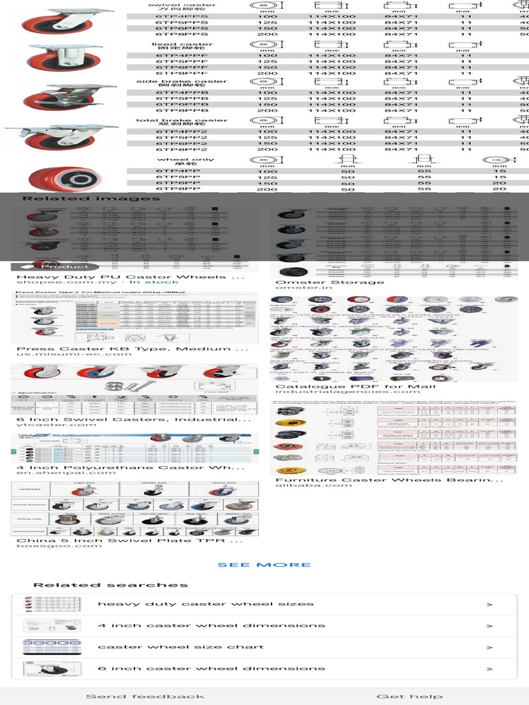 Small Trolley Wheels Size - Google Search | PDF | Wheel | Vehicles