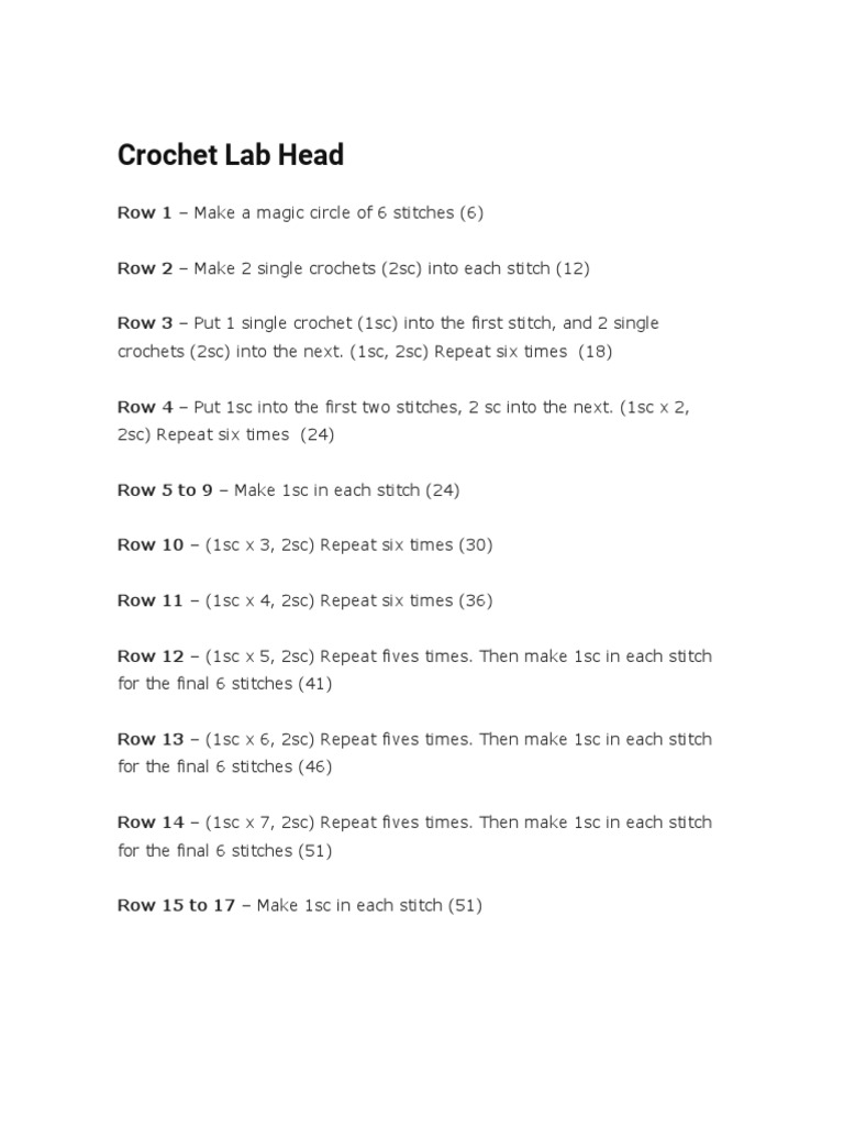 Patron Crochet Lab | PDF | Crochet | Yarn