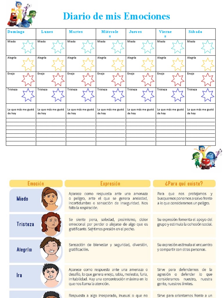 Diario de Mis Emociones | PDF