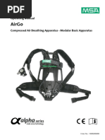 SCBA Donning Procedures Guide | PDF | Wellness