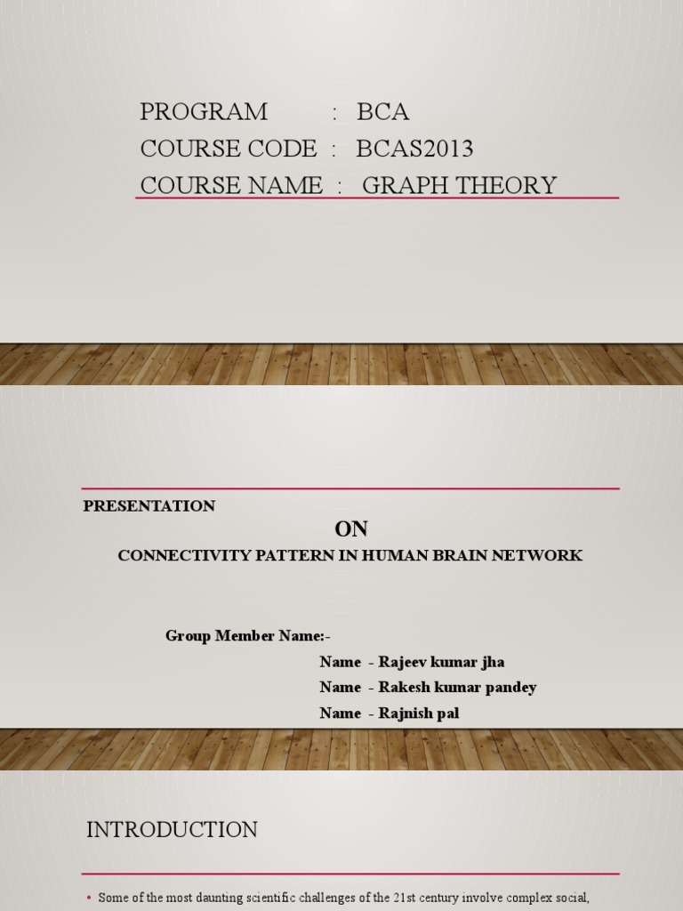 Program: Bca Course Code: Bcas2013 Course Name: Graph Theory | PDF ...