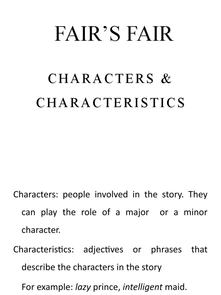 Fairs Fair Form 1 | PDF | Integrity | Narration