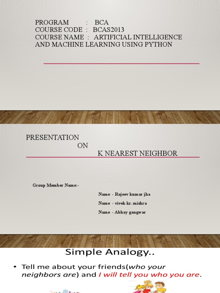 Aiml Presentation | PDF