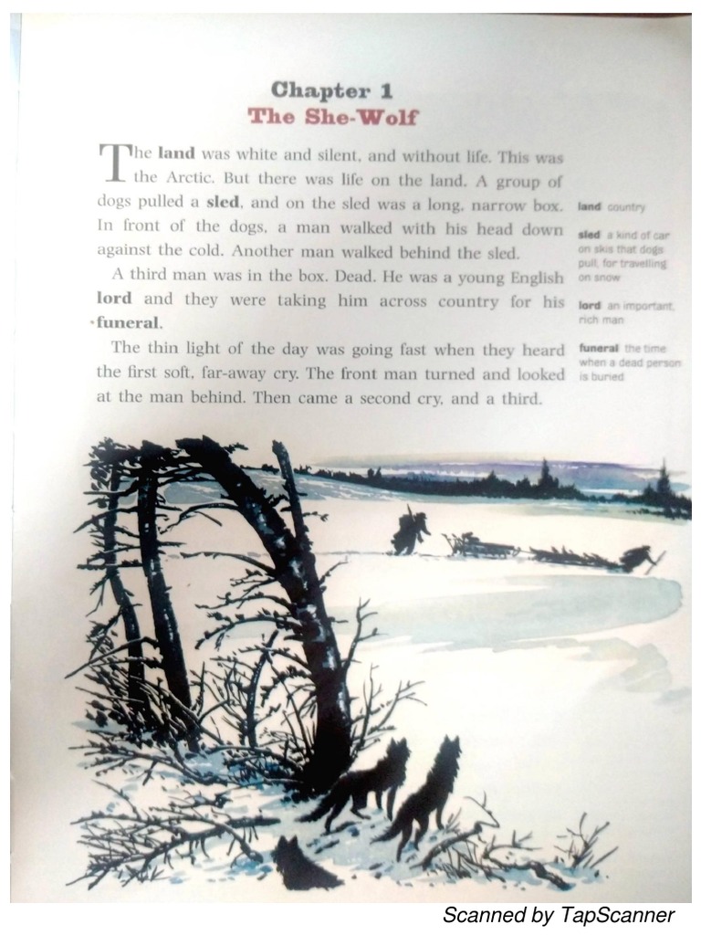 White Fang Chapter 1 | PDF