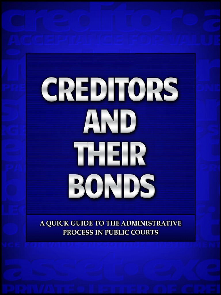 Creditors Their Bonds | PDF | Finance & Money Management | Credit