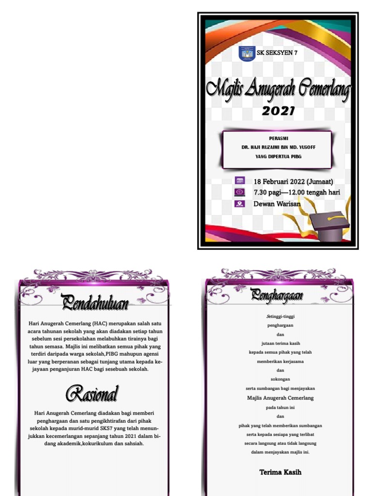 BUKU PROGRAM HAC 2021 Single | PDF