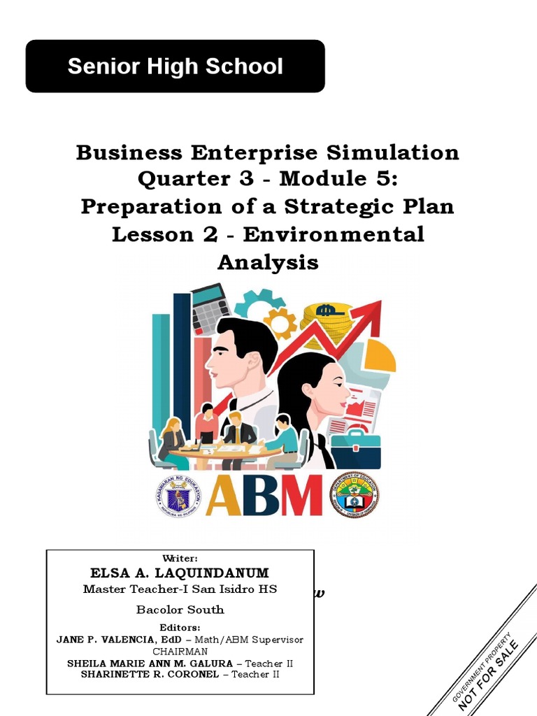 ADM BES Module 5 Lesson 2 Environmental Analysis | PDF | Swot Analysis ...