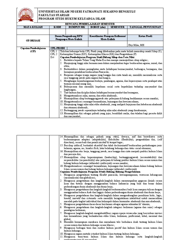 FORMAT RPS LPM B | PDF
