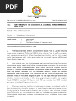 Surat Jemputan Mesyuarat KRT | PDF