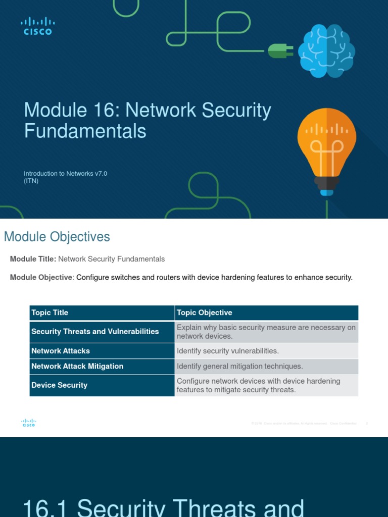 Module 16 - Network Security Fundamentals | PDF | Malware | Denial Of Service Attack