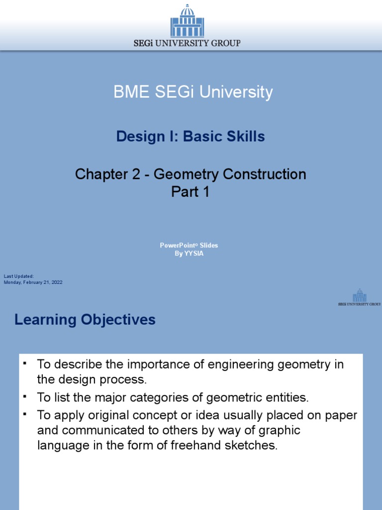 Chapter 2 - Geometry Construction - Part 3 | PDF | Geometry | Curve