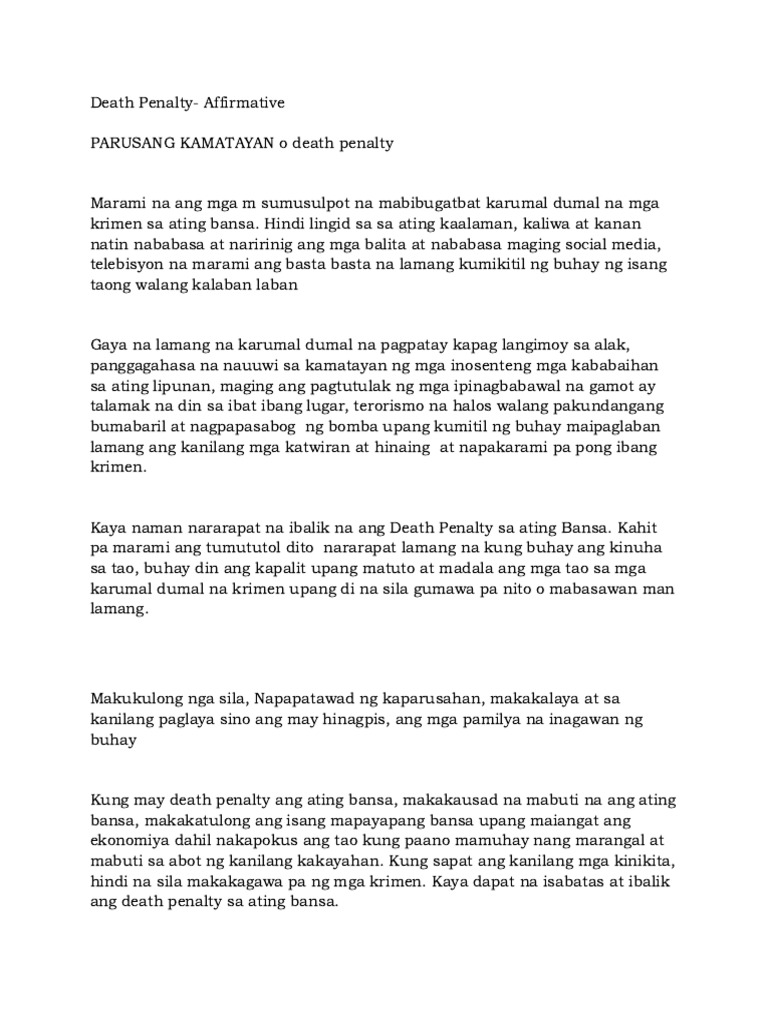 Death Penalty | PDF