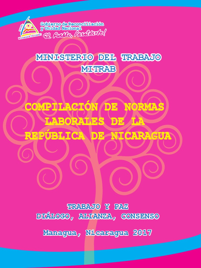Compilación Normas Laborales Nicaragua (2017) MITRAB | PDF | Comisión ...