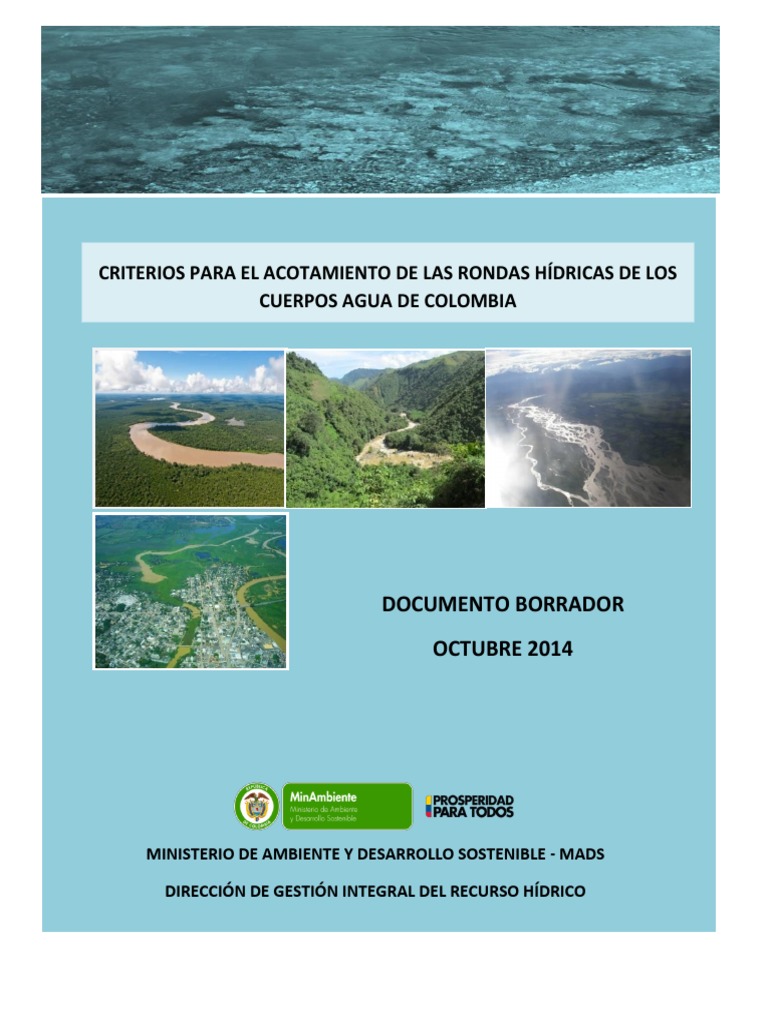 Criterios para El Acotamiento de Las Ron | PDF | Los bosques | Agua