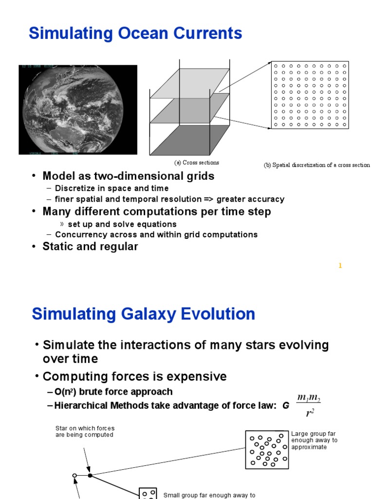 Simulating Ocean Currents | PDF | Parallel Computing | Process (Computing)