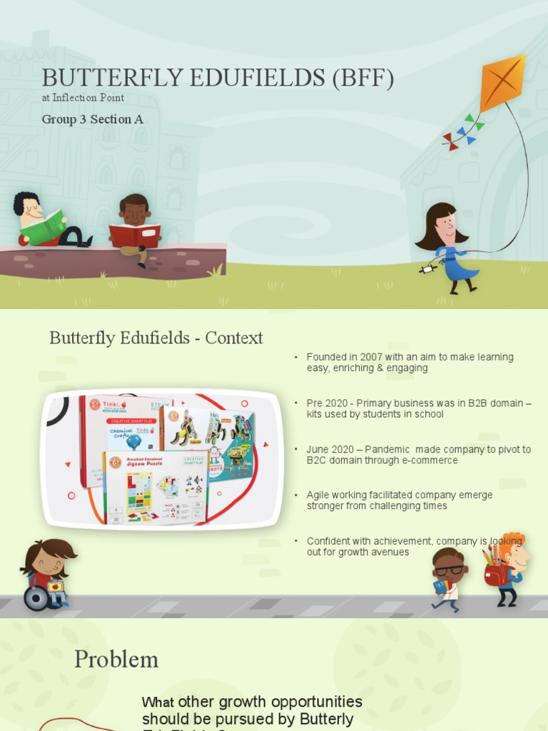 Butterfly Edufields (BFF) | PDF | Sales | Brand